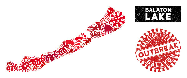 Map Lake Balaton Vector Images (over 210)