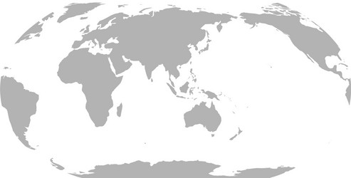 World Map in Robinson Projection with Vector Images (45)