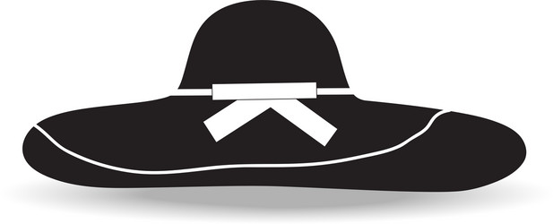 Women hat icon cartoon Royalty Free Vector Image