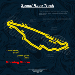 Competition between two racers of formula 1 Vector Image
