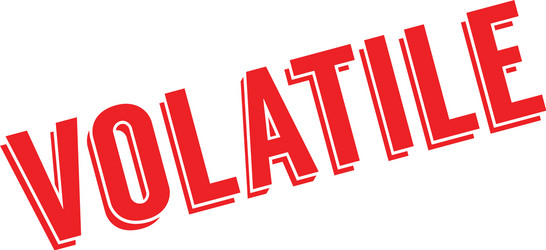 Volatility rubber stamp Royalty Free Vector Image