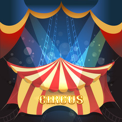 Circus poster frame Royalty Free Vector Image - VectorStock