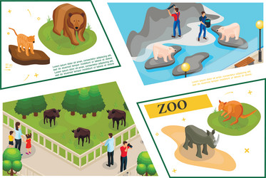 Isometric tiger Royalty Free Vector Image - VectorStock