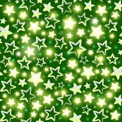 Seamless pattern with shining stars on purple Vector Image