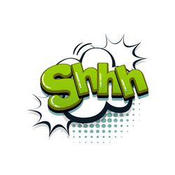 Comic text collection sound effects pop art style Vector Image