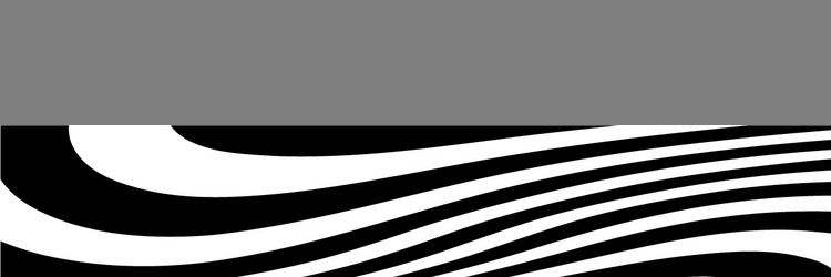Abstract black and white curved lines Royalty Free Vector
