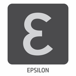 Greek Alphabet Epsilon Vector Images (64)