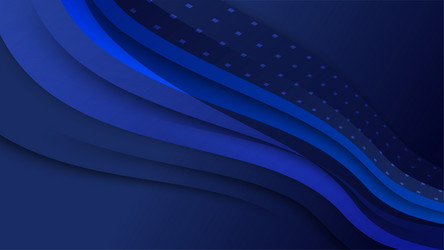 Bright navy blue dynamic abstract background Vector Image