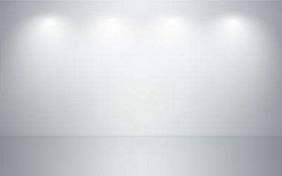 Empty studio room interior white wall and floor Vector Image