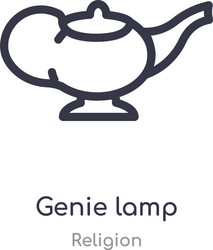 Outline Genie Lamp Vector Images (over 710)