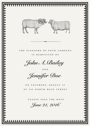 Vintage Wedding Invite Vector Images (over 220,000)
