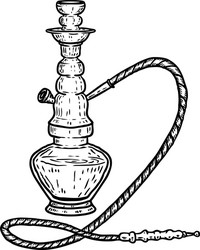 Shisha Hand Draw Vector Images (over 200)