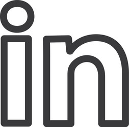 Linkedin Round Icon Vector Images (over 180)