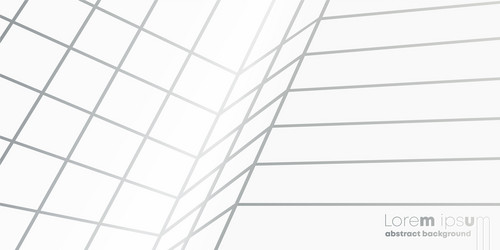 3d abstract lines in perspective background Vector Image