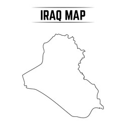 Iraq Map Outline Vector Images (over 580)