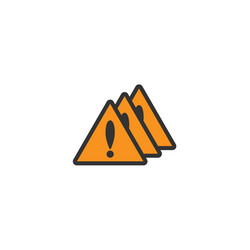 Orange Triangle Exclamation Mark Vector Images (over 2,100)