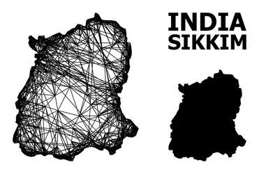 Mosaic Map Sikkim Vector Images (over 150)