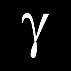 Gamma icon Royalty Free Vector Image - VectorStock