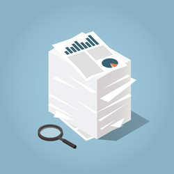 Isometric Papers Stack Vector Images (over 4,700)