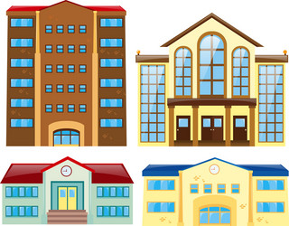 Different Building Vector Images (over 9,200)