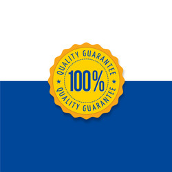 Quality guaranteed logo Royalty Free Vector Image