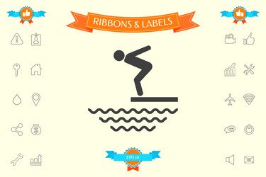 Springboard Dive Vector Images (over 640)