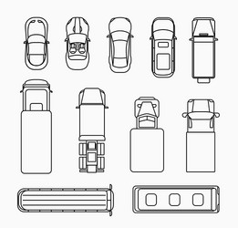 Car Outline Drawing Top View