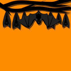 Hanging Bat Vector Images (over 1,600)