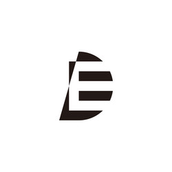 Letter E D Vector Images (over 3,300)