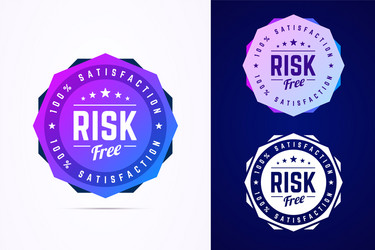 Risk stamp Royalty Free Vector Image - VectorStock