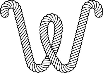 Font Nautical Rope Vector Images (over 350)