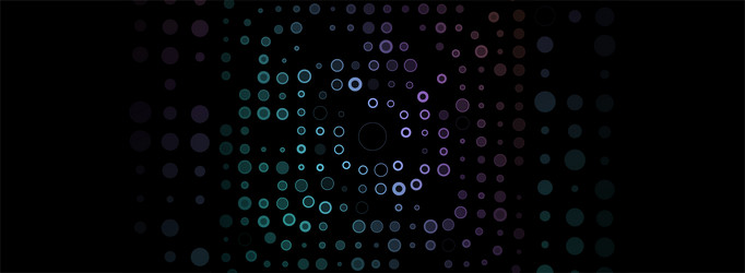 Blue and violet bright glowing glossy circle Vector Image