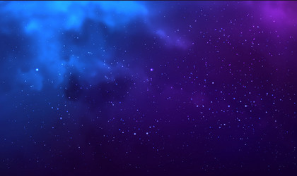 Blue space background Royalty Free Vector Image