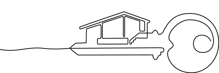 Real estate logo estate logo design simple Vector Image