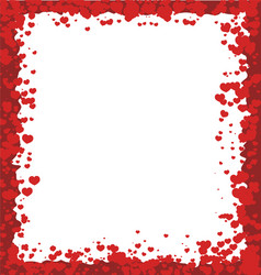 Valentines day border Royalty Free Vector Image