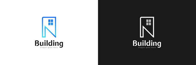 N Building Logo Vector Images (over 1,100)