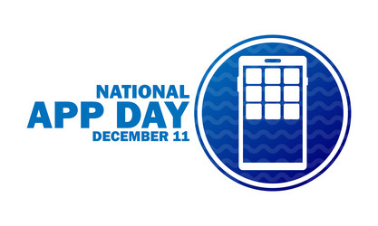 National app day Royalty Free Vector Image - VectorStock