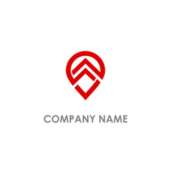 Point logo Royalty Free Vector Image - VectorStock