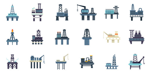 Drilling Rig Vector Images (over 13,000)
