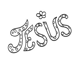 Jesus Name Vector Images (99)