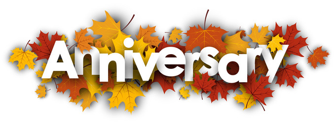 Happy Anniversary Fall Leaves Vector Images (94)