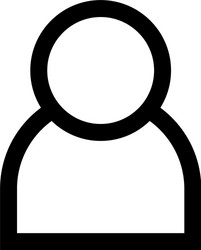 Profile icon user symbol Royalty Free Vector Image