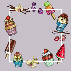 Restaurant cafe bar banner background Royalty Free Vector