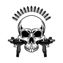 Skeleton Shooting Guns Vector Images (over 120)