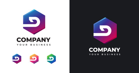 D Shape Logo Vector Images (over 40,000)