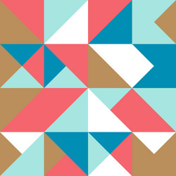 Abstract geometric pattern modern graphic design Vector Image
