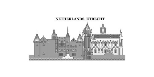 Skyline Utrecht Vector Images (90)