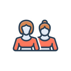 Sisters Royalty Free Vector Image - VectorStock
