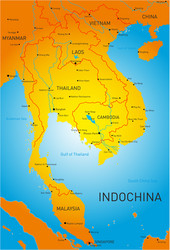Indochina Maps Vector Images (over 880)