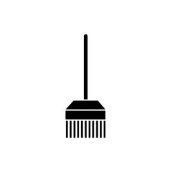 Broom logo Royalty Free Vector Image - VectorStock